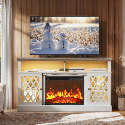 Electric fireplace tv stand under 200 store